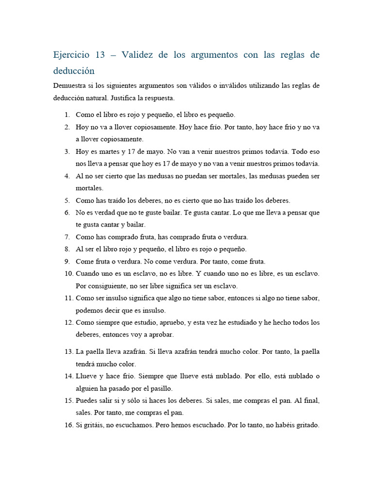 Ejercicio13_Logica | PDF
