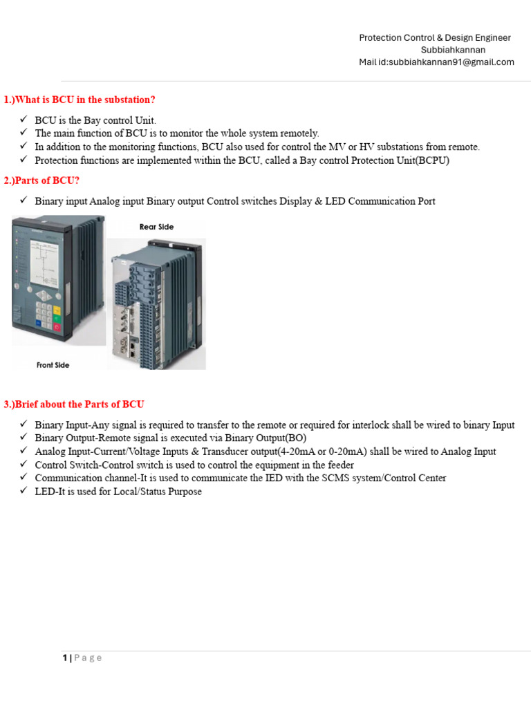 Substation Automation System Introduction | Download Free PDF | Osi ...