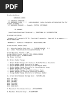 SAP EWM Transaction Codes Overview | PDF | Warehouse | Computing