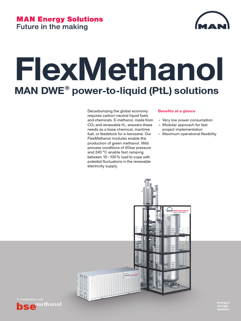MAN Flexmethanol-Eng | PDF | Methanol | Sustainable Energy