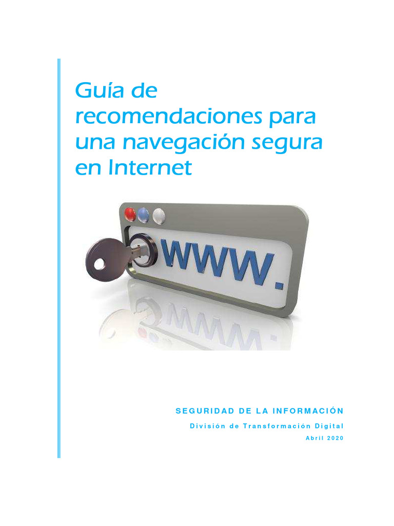 Guía Para Navegación Segura En Internet Pub Pdf Cookie Http