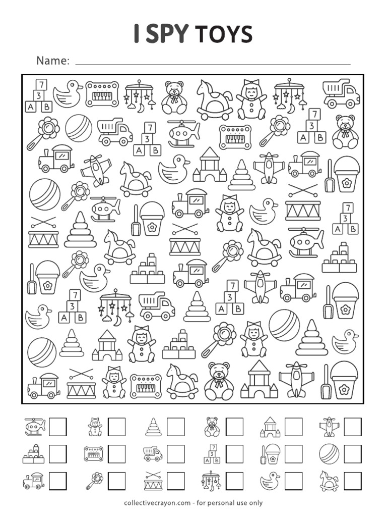 Toy I Spy | PDF