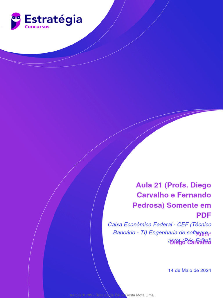 Engenharia de software_aula-21 | PDF | Engenharia de Software | Framework de software