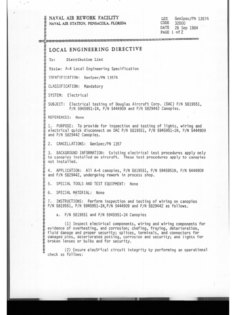 A4 Genspec PN 1357a | PDF