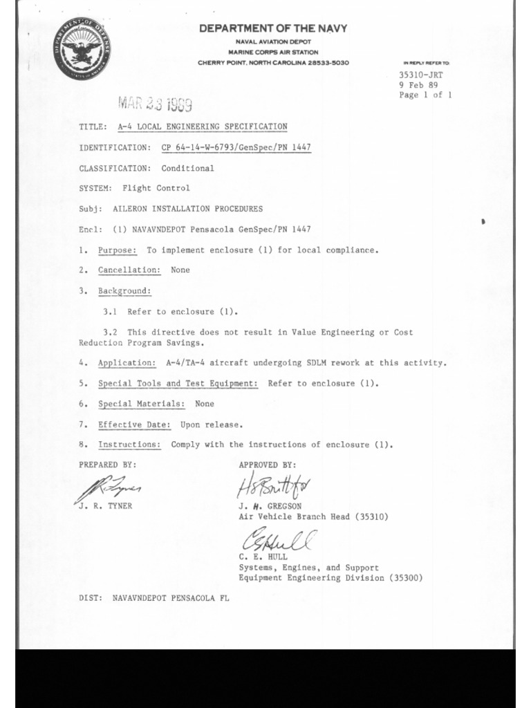 A4 Genspec PN 1447 | PDF