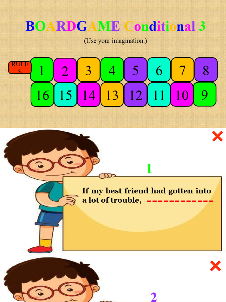 Conditional Board Game Fun | PDF