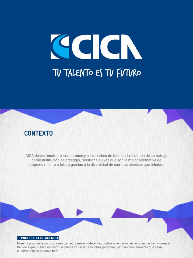 Cica Jóvenes Emprendedores | PDF | Arte