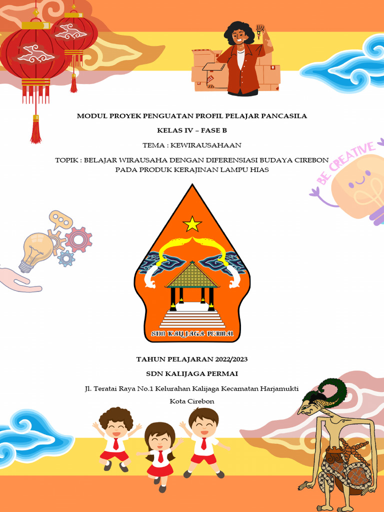 Modul P5 Kelas Iv Kewirausahaan | PDF | Karier & Perkembangan | Seni