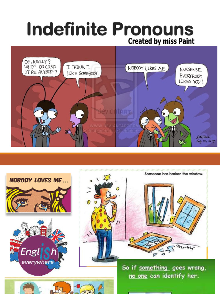 Indefinite Pronouns Grammar | PDF | Pronoun | Linguistic Typology