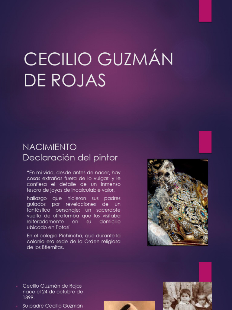 Cecilio Guzmán de Rojas | PDF