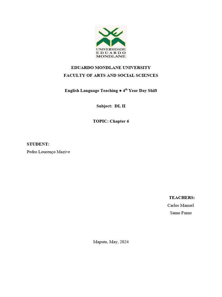 Chapter 6 Review Done | PDF | Grammatical Tense | Perfect (Grammar)