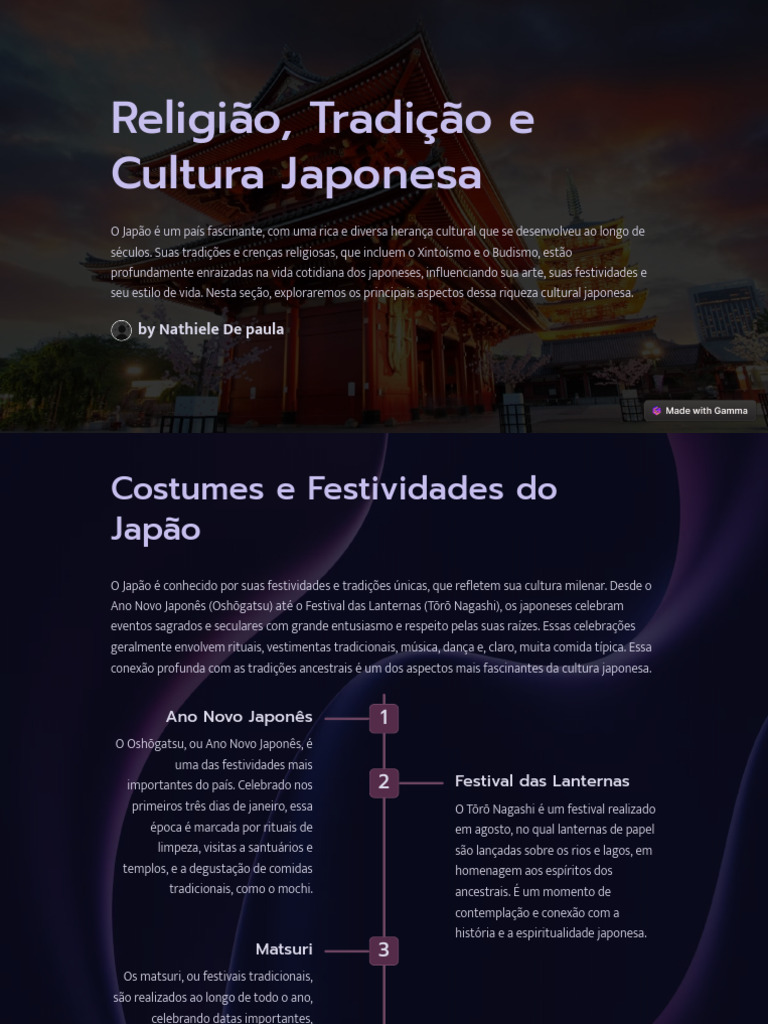 Cultura Japonesa: PDF Com Informações. | PDF | Japão | Xintoísmo