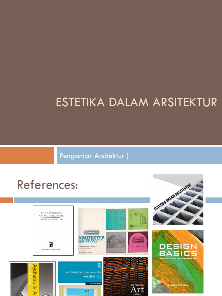 2 Estetika Arsitektur | PDF | Filsafat | Seni