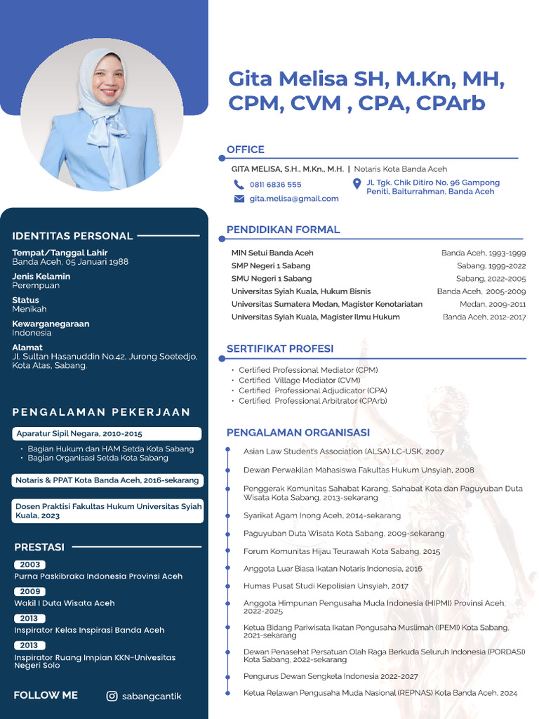 CV Gita Melisa-Newest 2024 | PDF