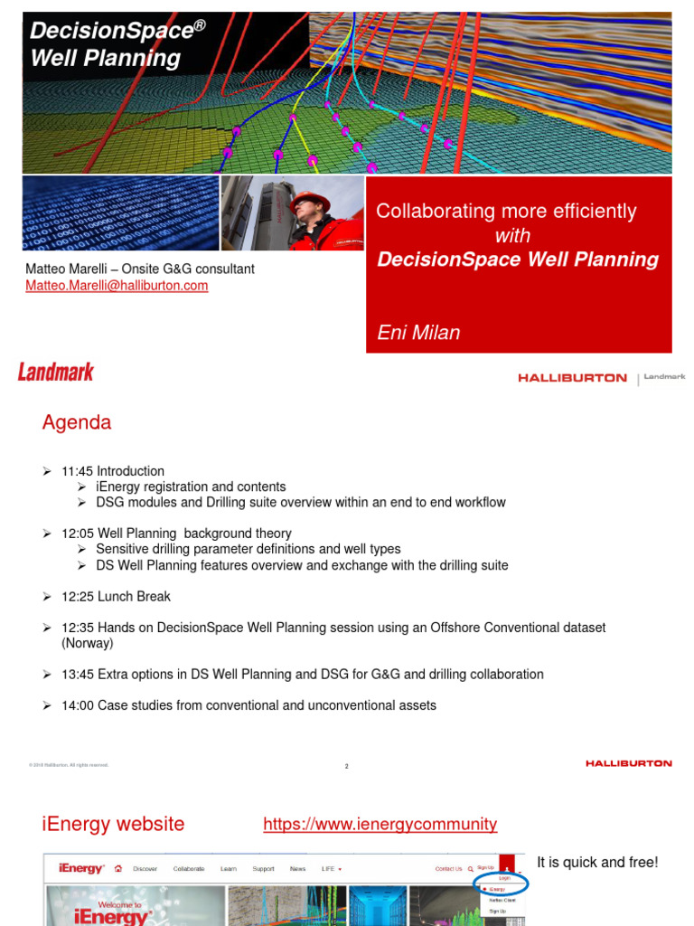 DSG_Well_Planning | PDF | Oil Well | Surveying