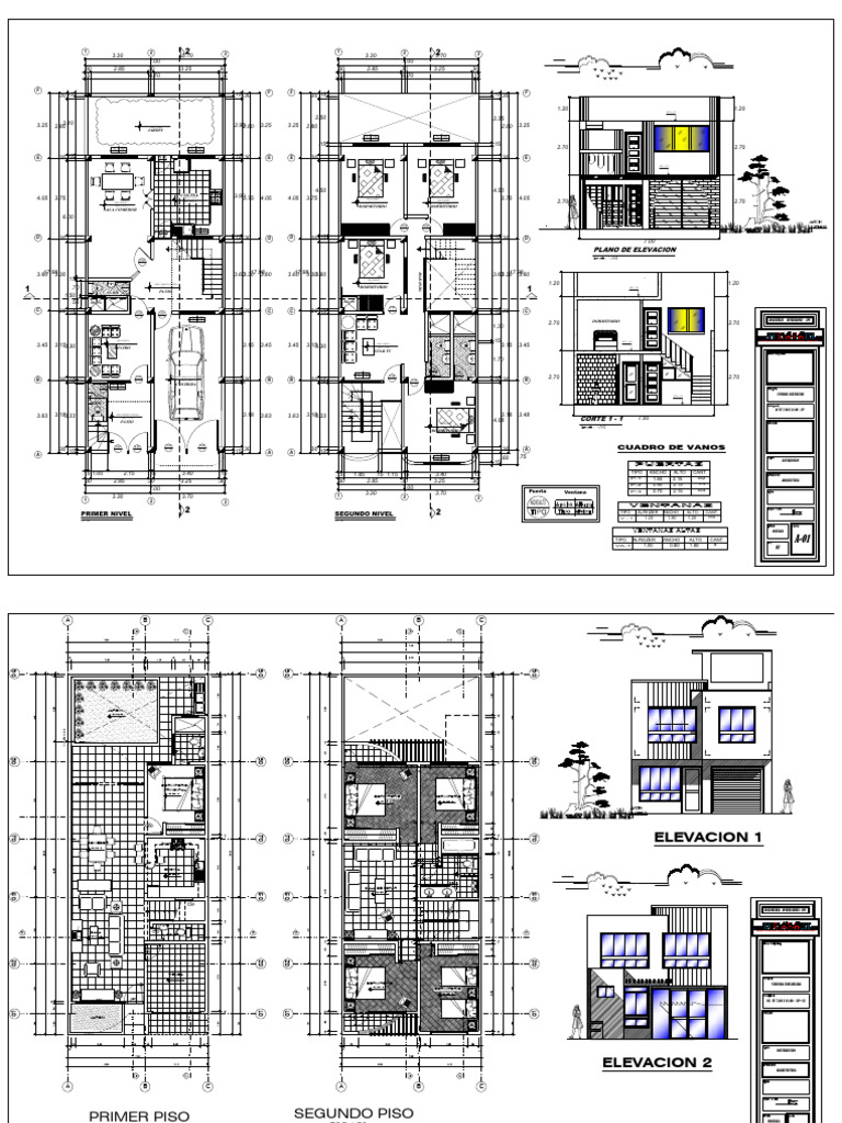 Plano de Elevacion | PDF