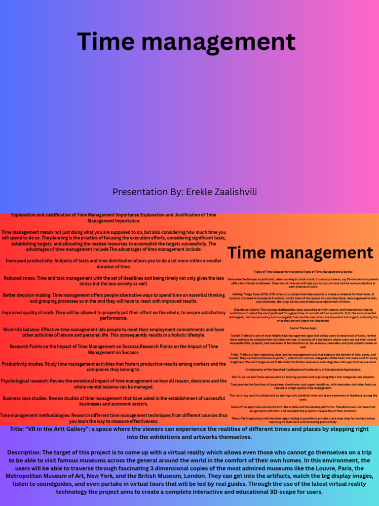 Time management | PDF | Time Management | Professional Skills Time management | PDF | Time Management | Professional Skills