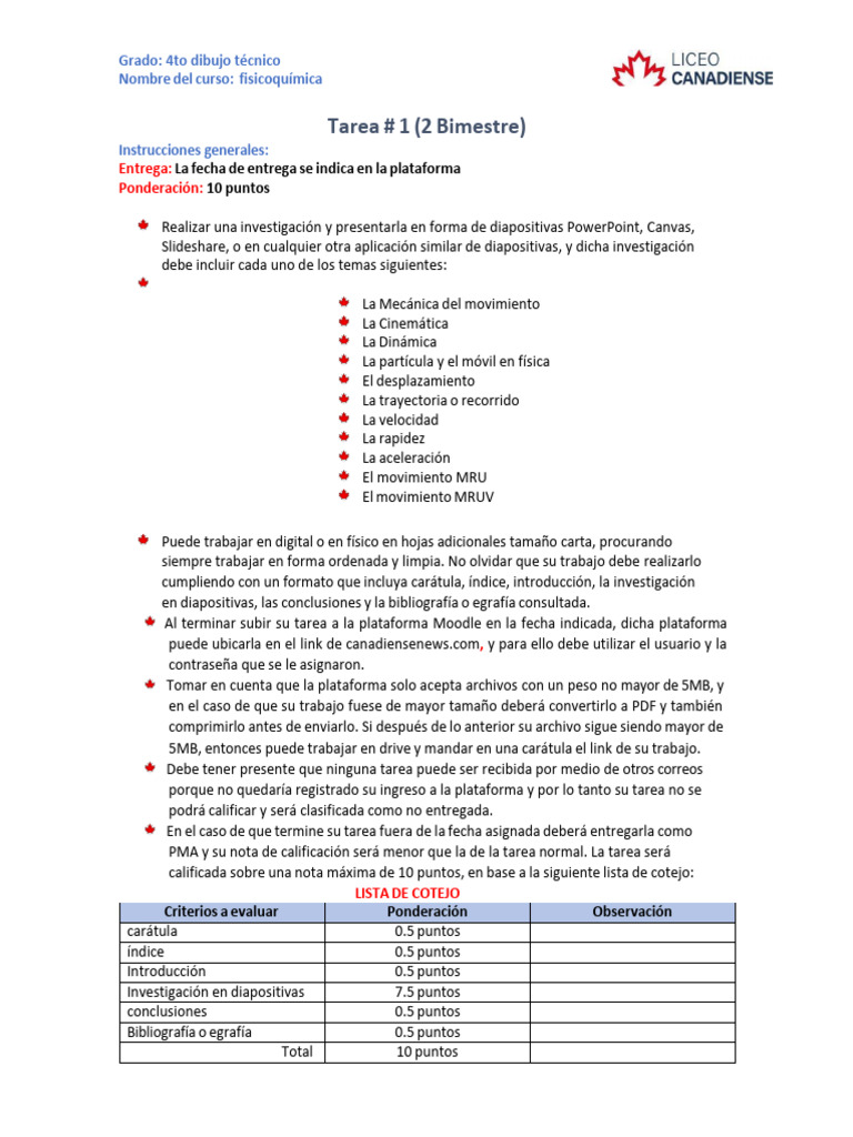 Tarea 1 Fisicoquímica 2a. Unidad | PDF | Crecimiento personal y profesional | Informática