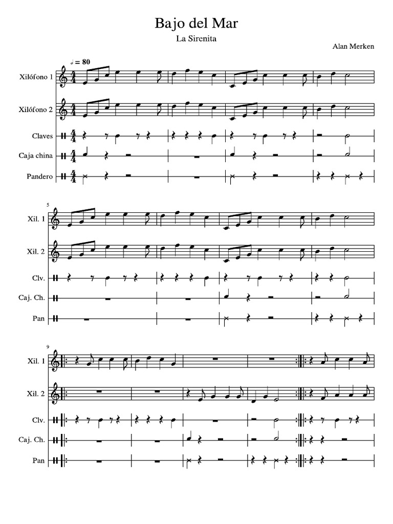 Bajo Del Mar (Clase) | PDF