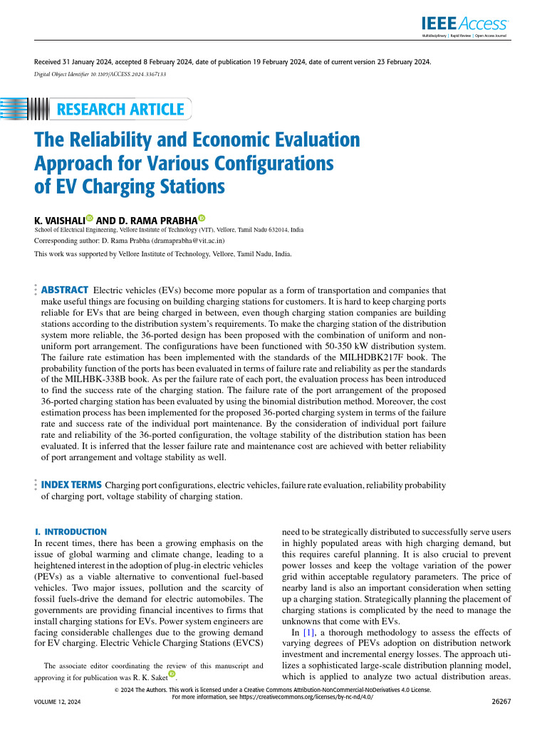 The Reliability and Economic Evaluation Approach For Various ... The Reliability and Economic Evaluation Approach For Various ...