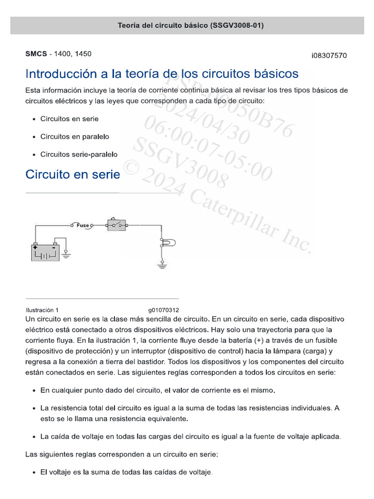 Teoria El Circuito Basico | PDF