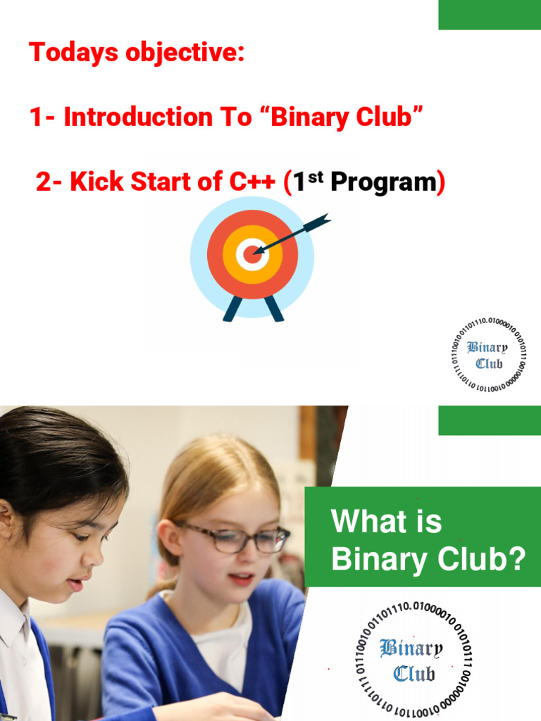 Binary Club Assembly | PDF | Source Code | Raspberry Pi