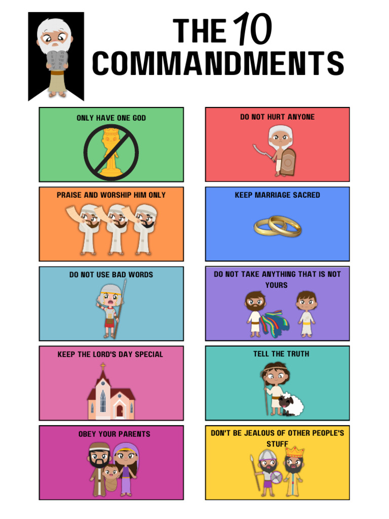 10 Commandments for a Good Life | PDF