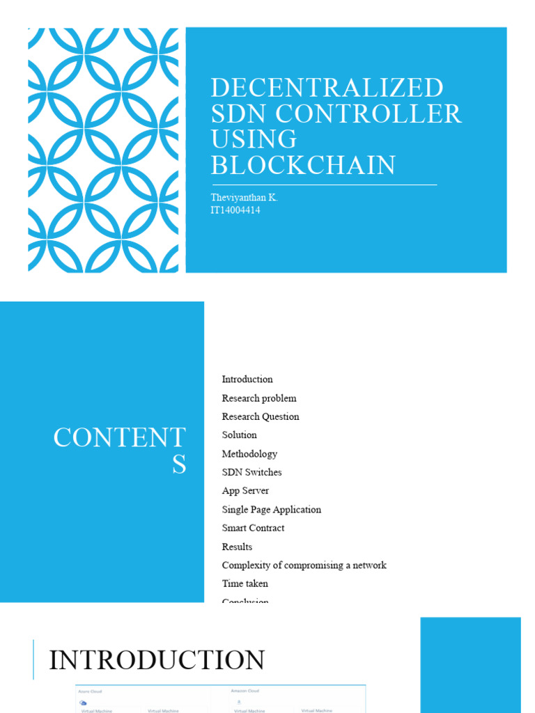 BlockFlow final presentation | PDF | Computer Network | Application Software