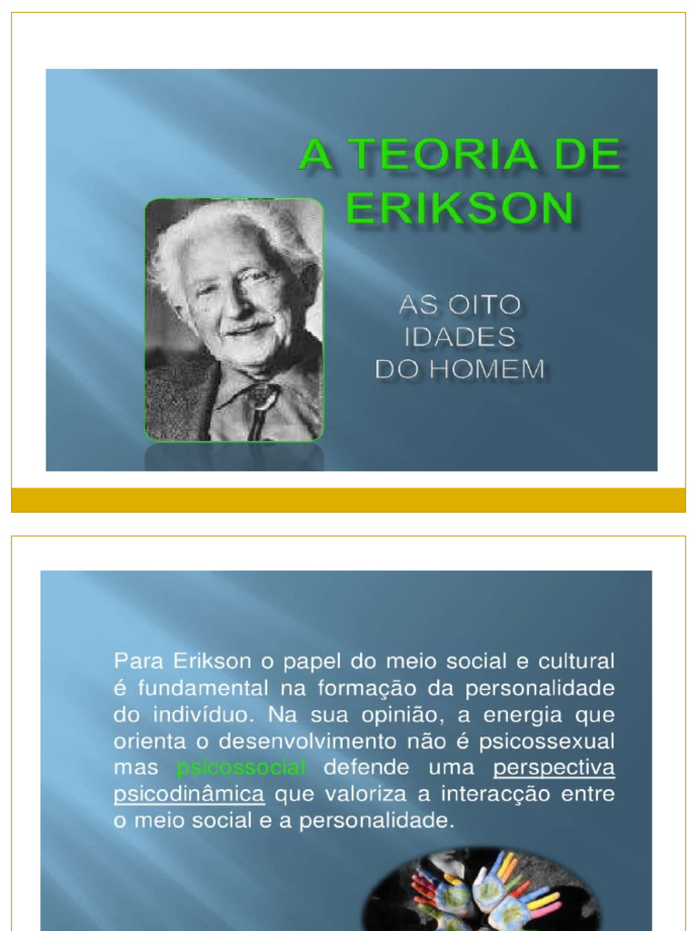 Teoria Erikson | PDF