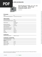 Tableros de Distribución Eléctrica NQ - NQ424AB225S | PDF | Tecnología