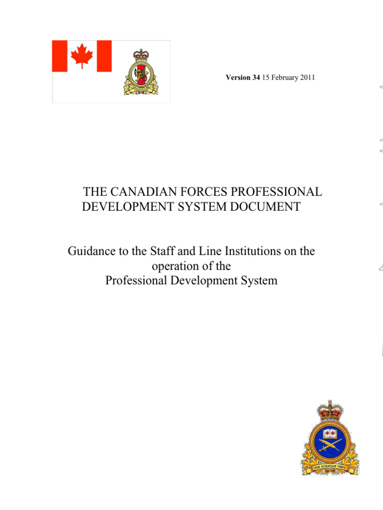 Guidance To The Staff and Line Institutions On The Operation of The ...