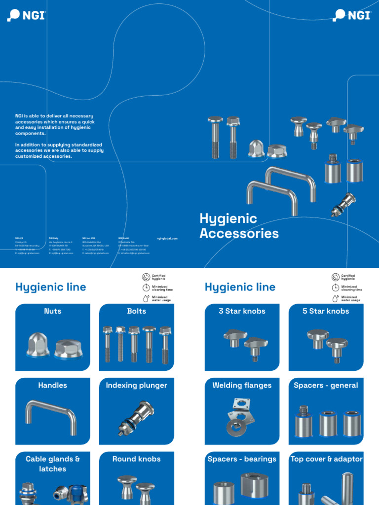 NGI-Hygienic Accessories 2023 Final EN | Download Free PDF | Screw ...