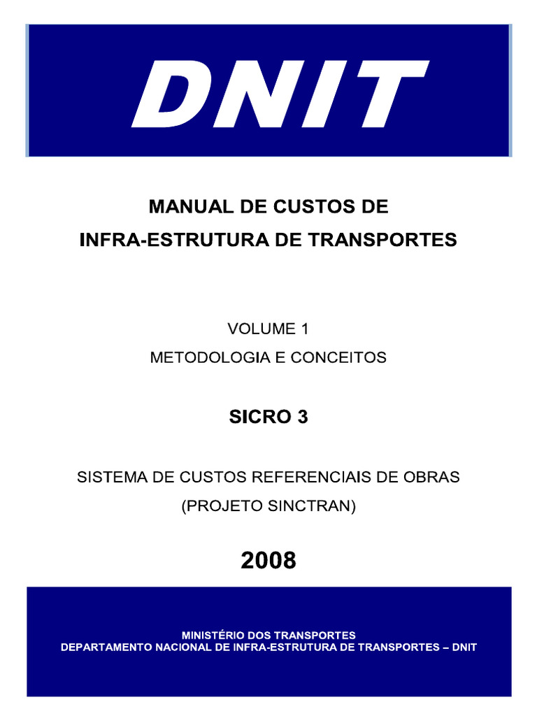 Dnit Vol1 | PDF