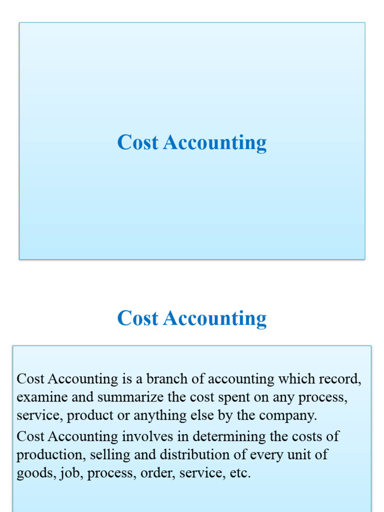 Cost-and-classification-1 | PDF | Cost | Cost Accounting