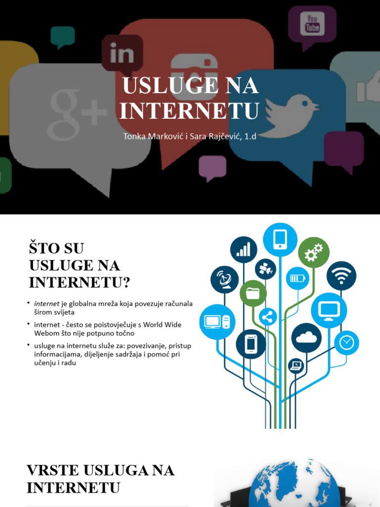 Usluge Na Internetu | PDF