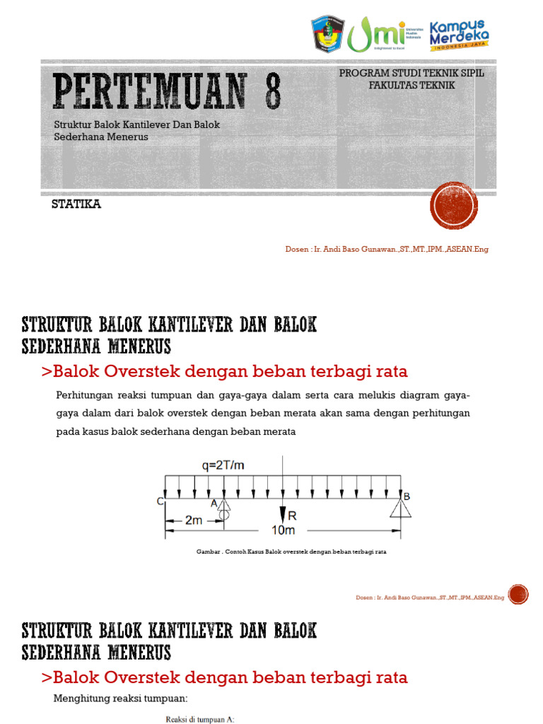 Balok Kantilever 2 | PDF