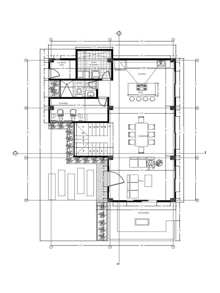 Dimensiones de Espacios Interiores | PDF