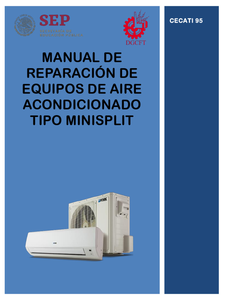 Manual Curso Reparación de AA MiniSplit | PDF | Corriente eléctrica ...