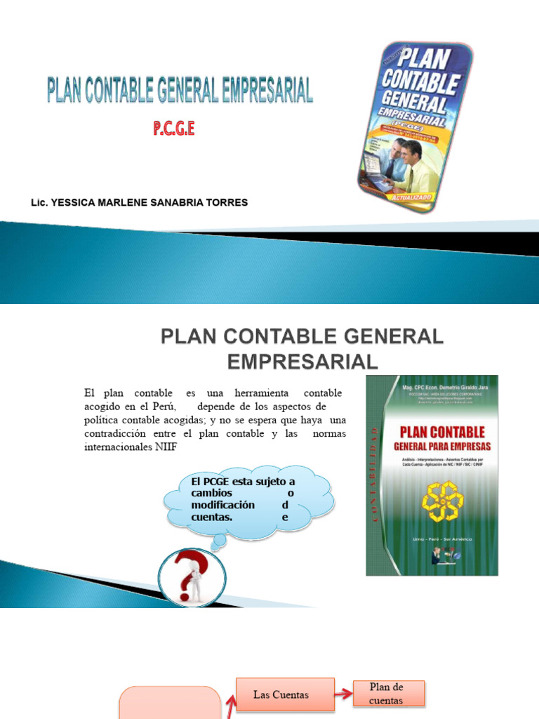 Plan Contable Empresarial | PDF | Contabilidad | normas internacionales ...