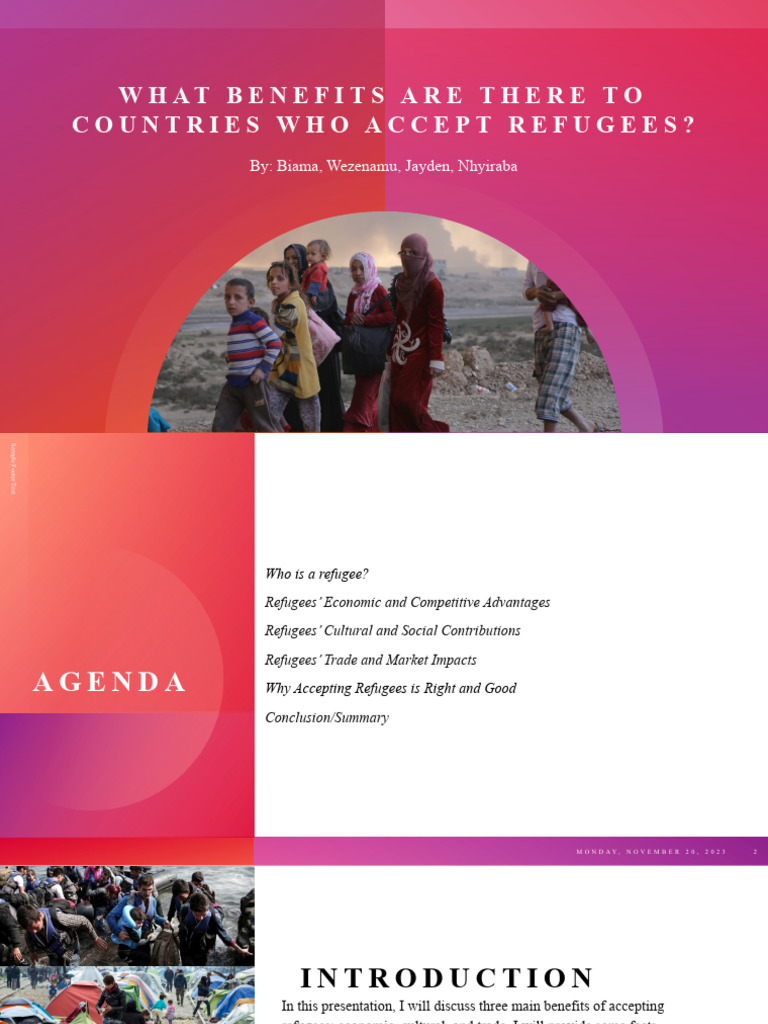 Refugee Presentation | PDF | Refugee | Economies