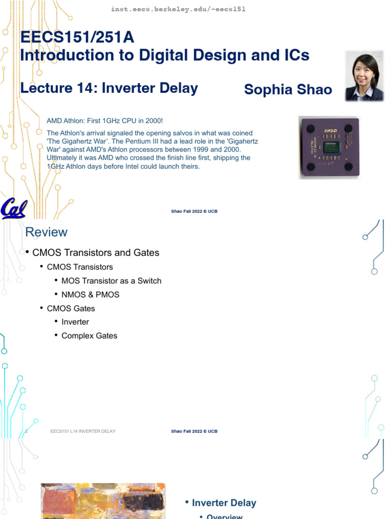 Lecture14 Inverter Delay | PDF | Cmos | Logic Gate