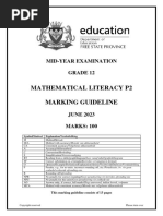 Grade 10 Mathematical Literacy Assessment | PDF | Area
