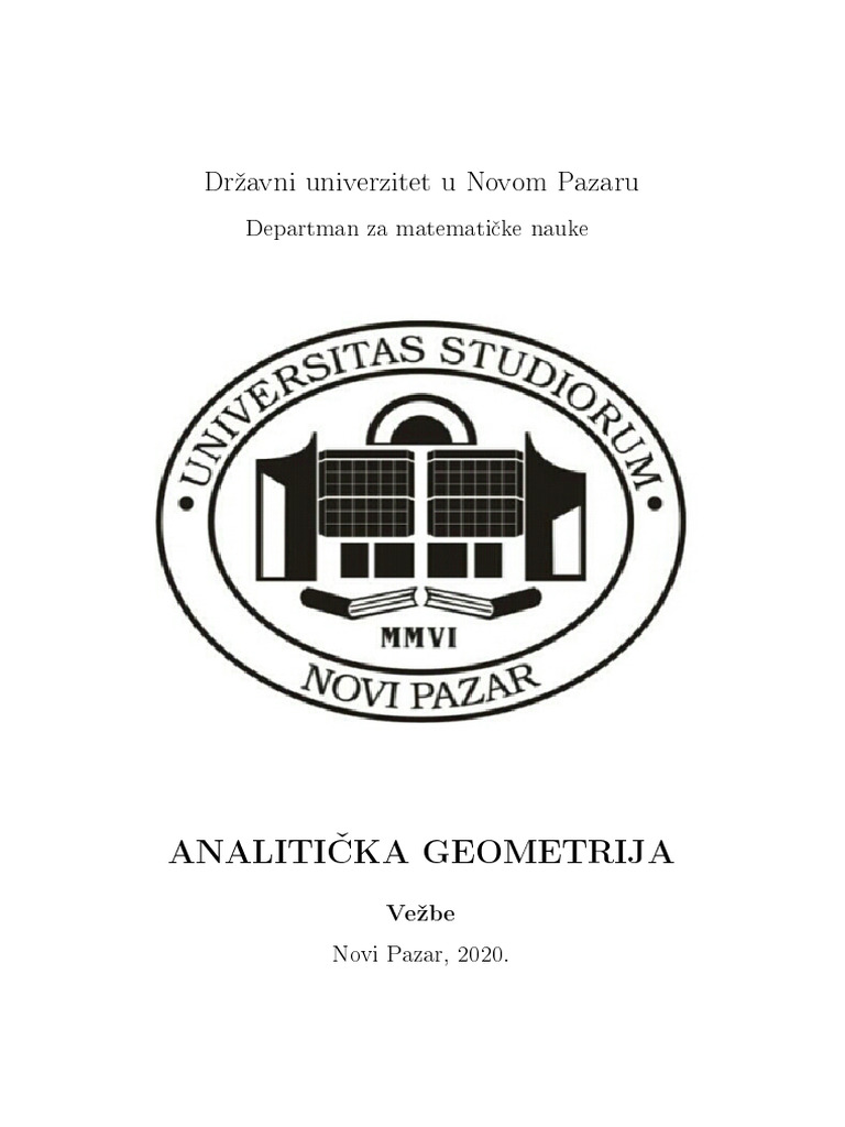 Analiticka Geometrija | PDF