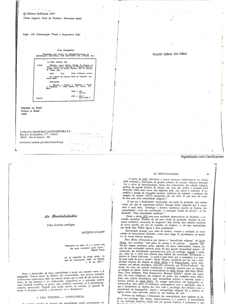 Texto 05 - As Mentalidades | PDF