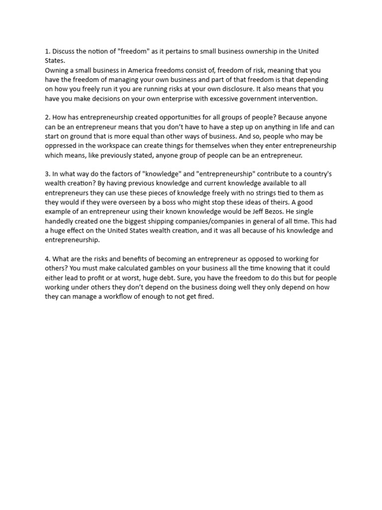 Module 1 Discussion | PDF | Career & Growth | Business