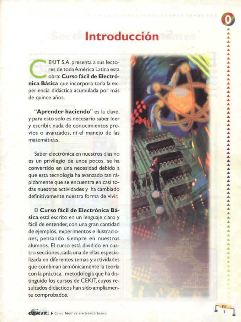 Electronica - Curso de Electrónica Básica CEKIT | PDF