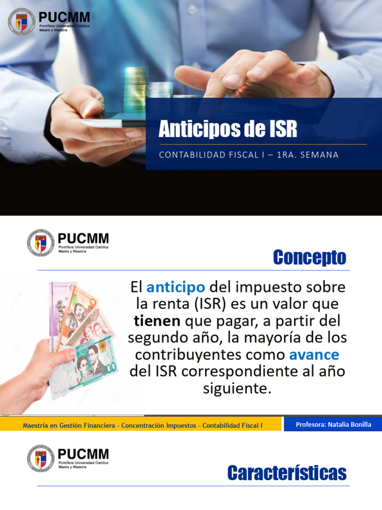 Anticipos Isr 2 | PDF | Impuesto sobre la renta | Contabilidad