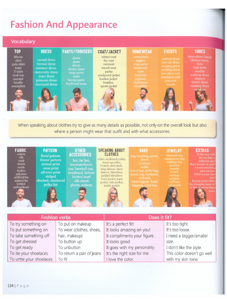 Fashion and Appearance | PDF