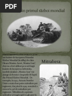 Armamentul Din Primul Razboi Mondial | PDF