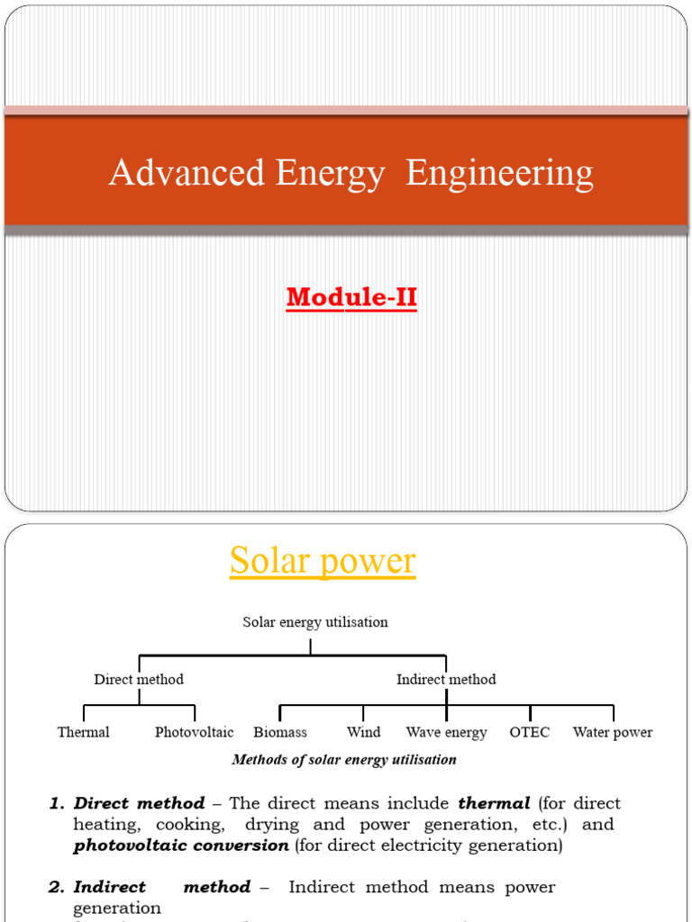 Aee Module 2 New | PDF | Solar Energy | Solar Cell Aee Module 2 New | PDF | Solar Energy | Solar Cell